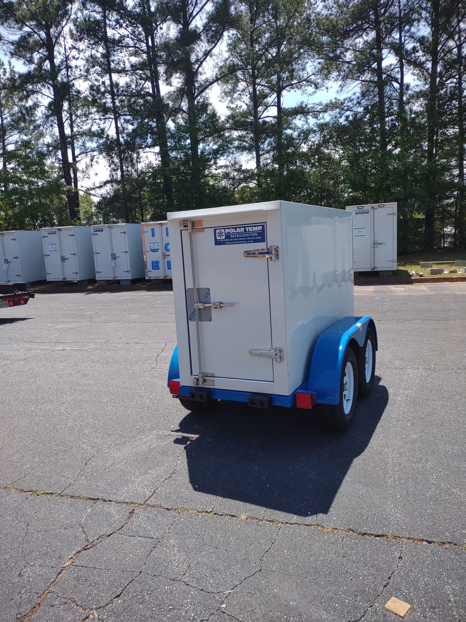 3 ft. x 7 ft. Refrigerated Trailer
